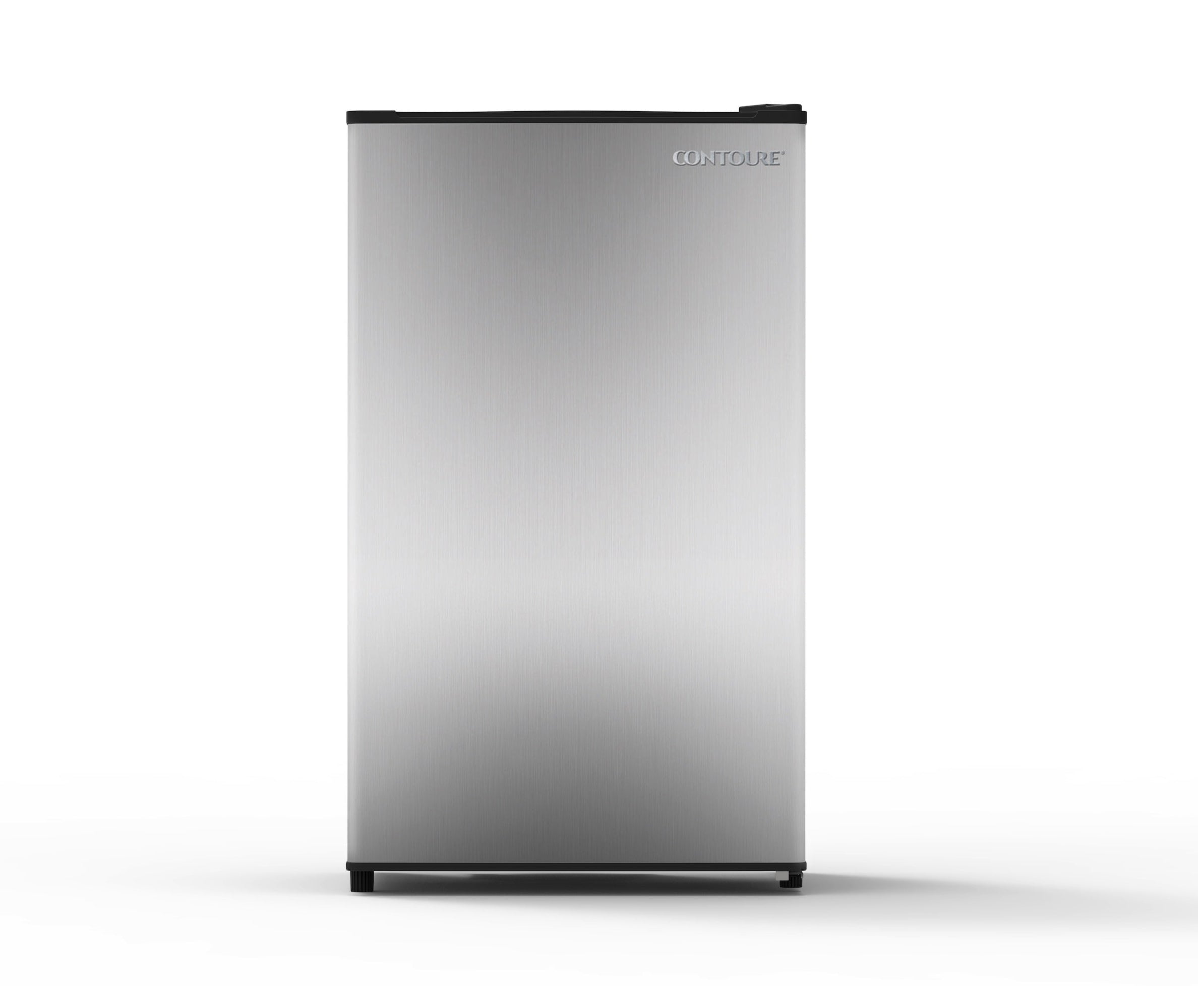 3.3 cu. ft. 12V DC Power Compact Refrigerator Silver – Contoure USA